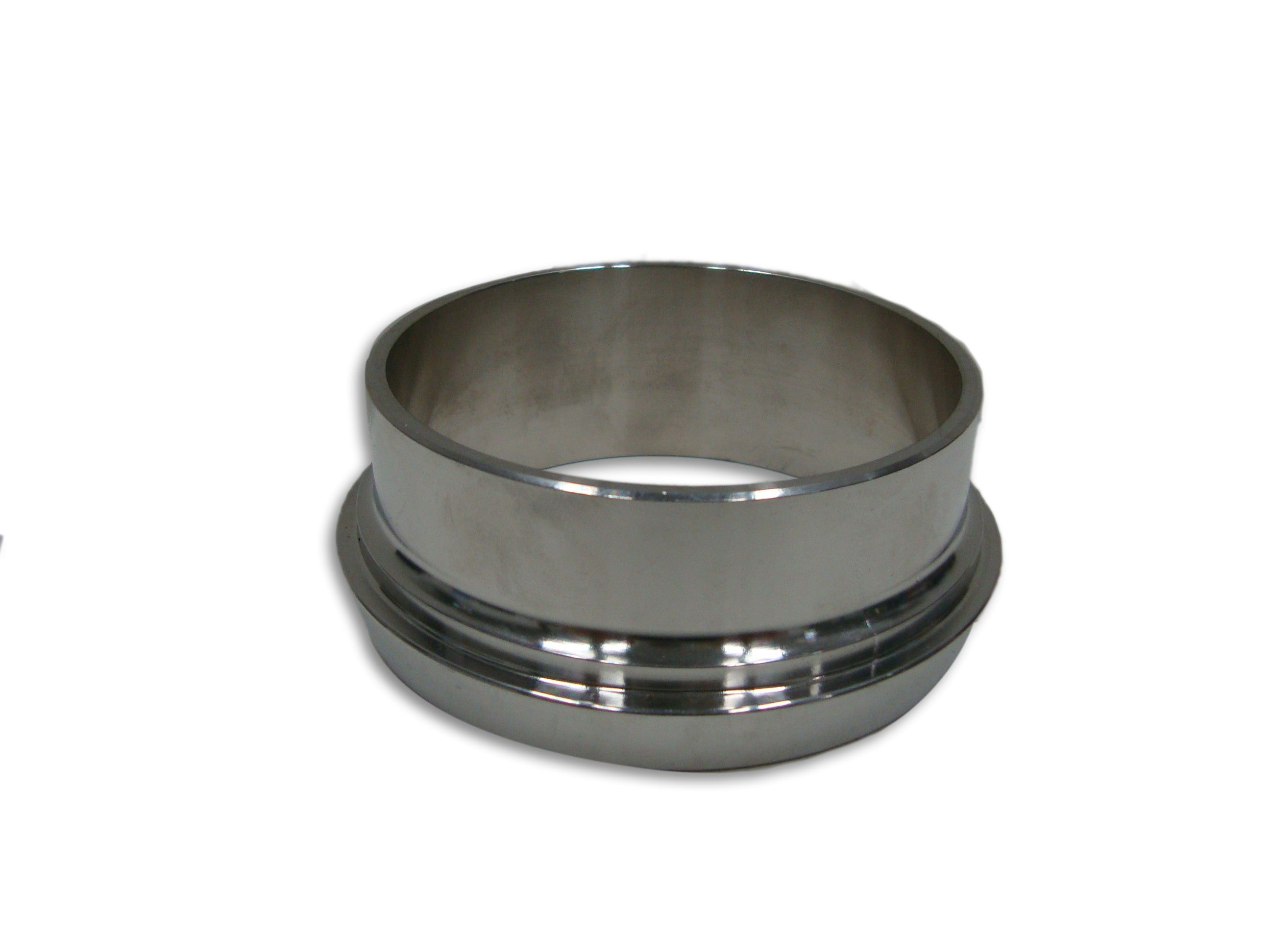 Inox half connector din 65 male conical to welt joint