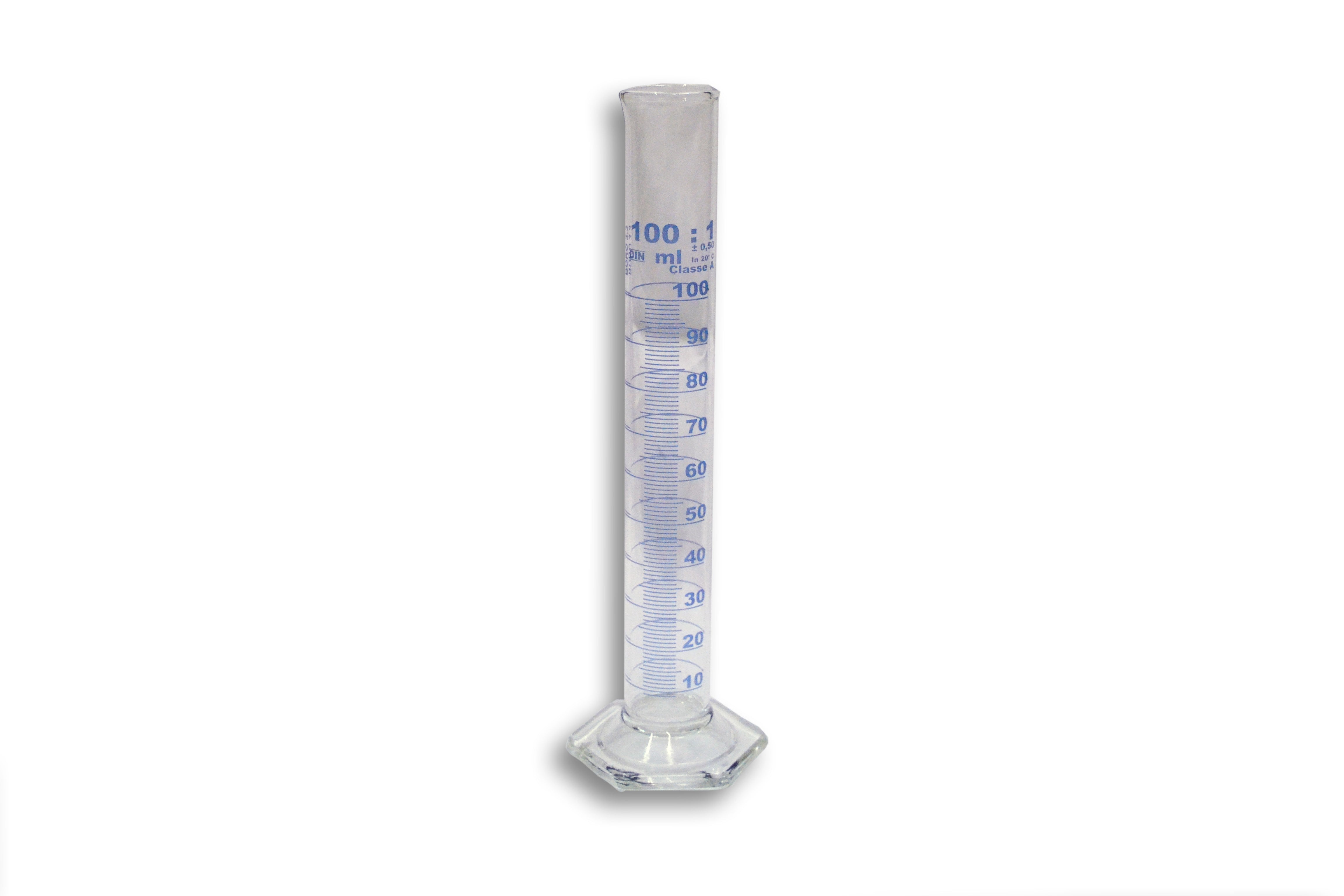 Cilindro graduato in vetro 100 ml