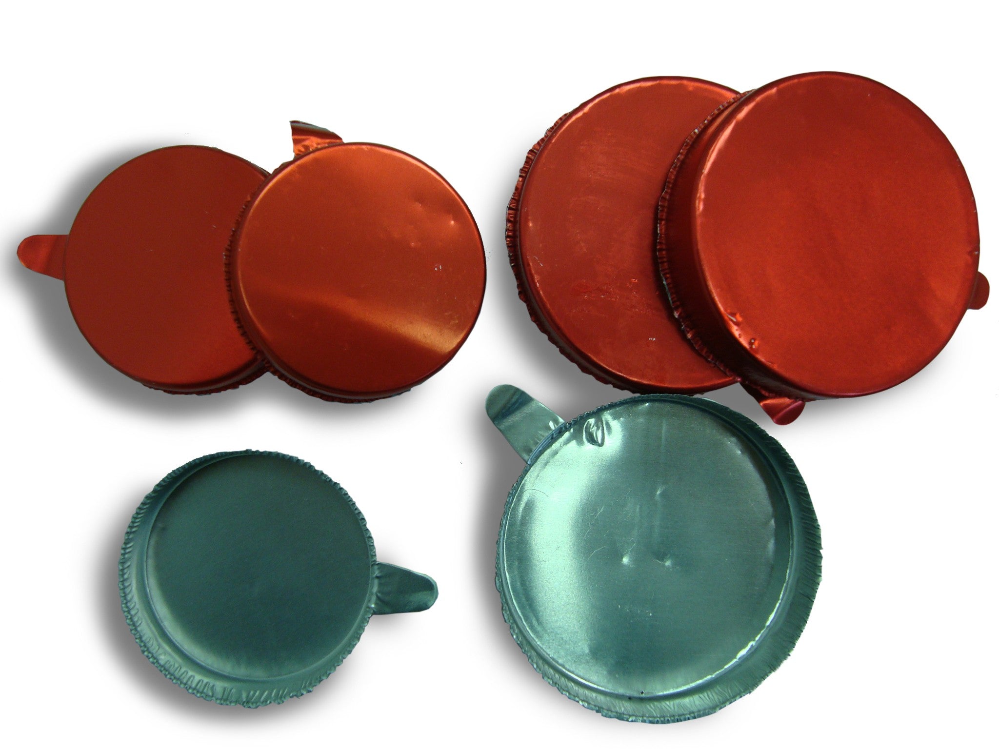 Calotta alluminio diam.60 per damigiana da 34 lt